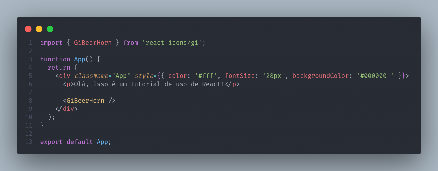 React Icons: aprenda tudo sobre essa importantíssima biblioteca! - Driven