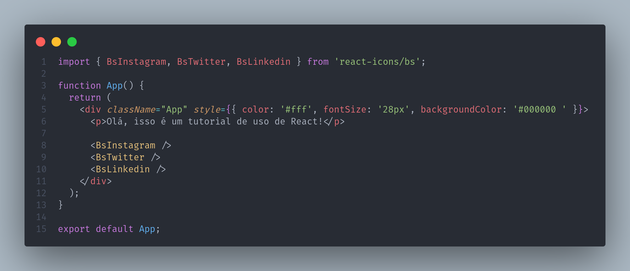 React Icons: aprenda tudo sobre essa importantíssima biblioteca! - Driven